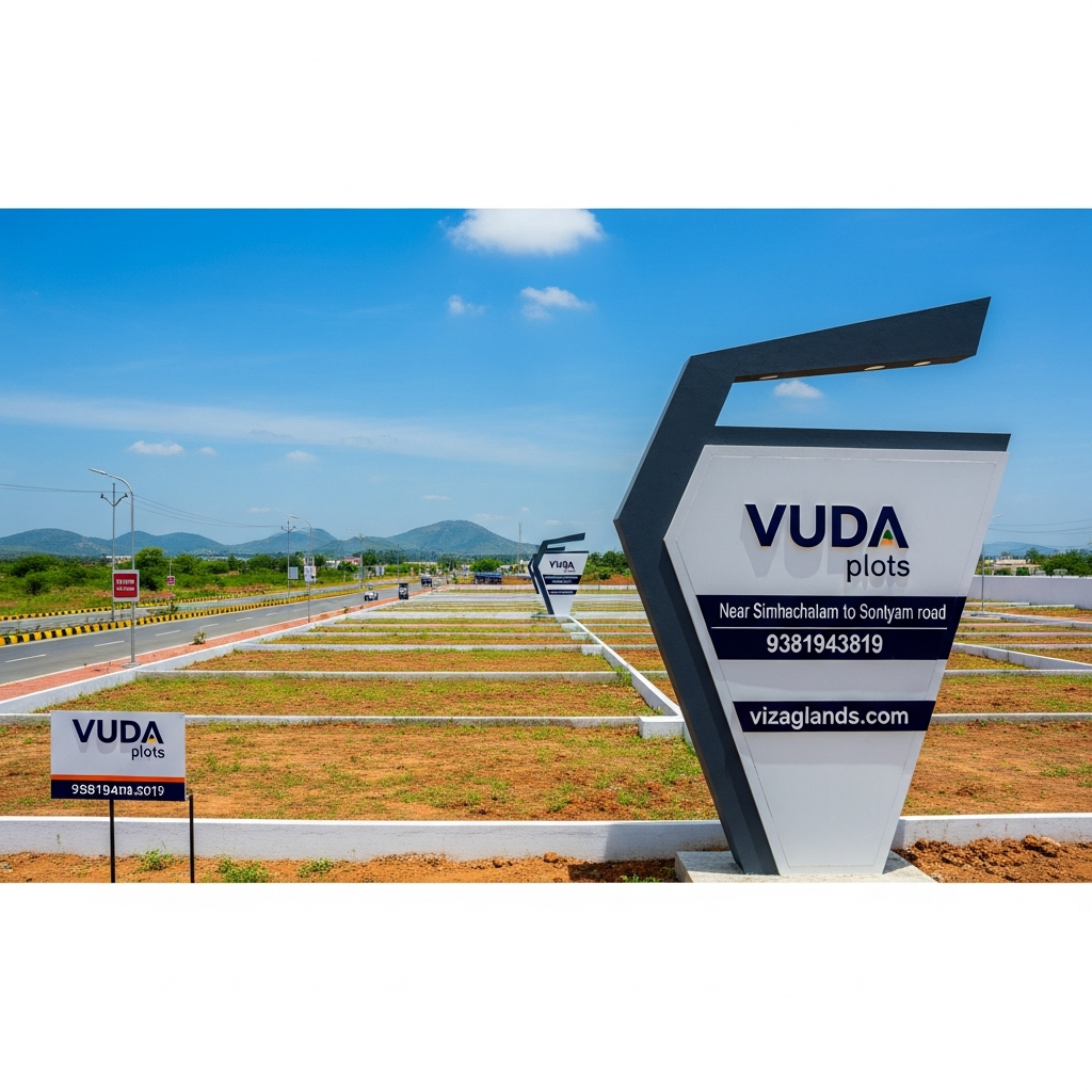 Simhachalam-Sontyam plots for sale in Simhachalam, VUDA approved plots ...