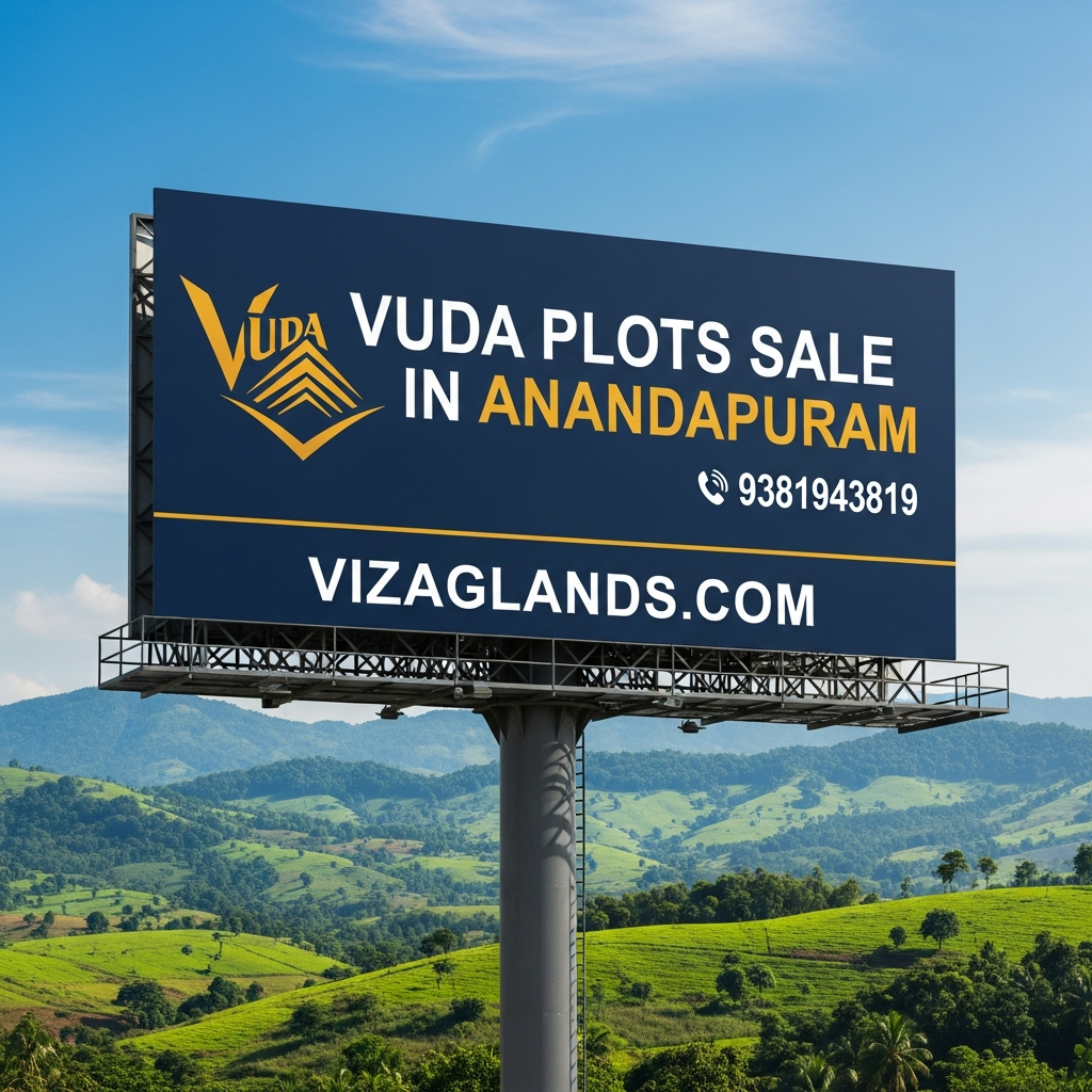 VUDA PLOTS FOR SALE AT ANANDAPURAM, OPEN PLOTS FOR SALE IN ANANDAPURAM,