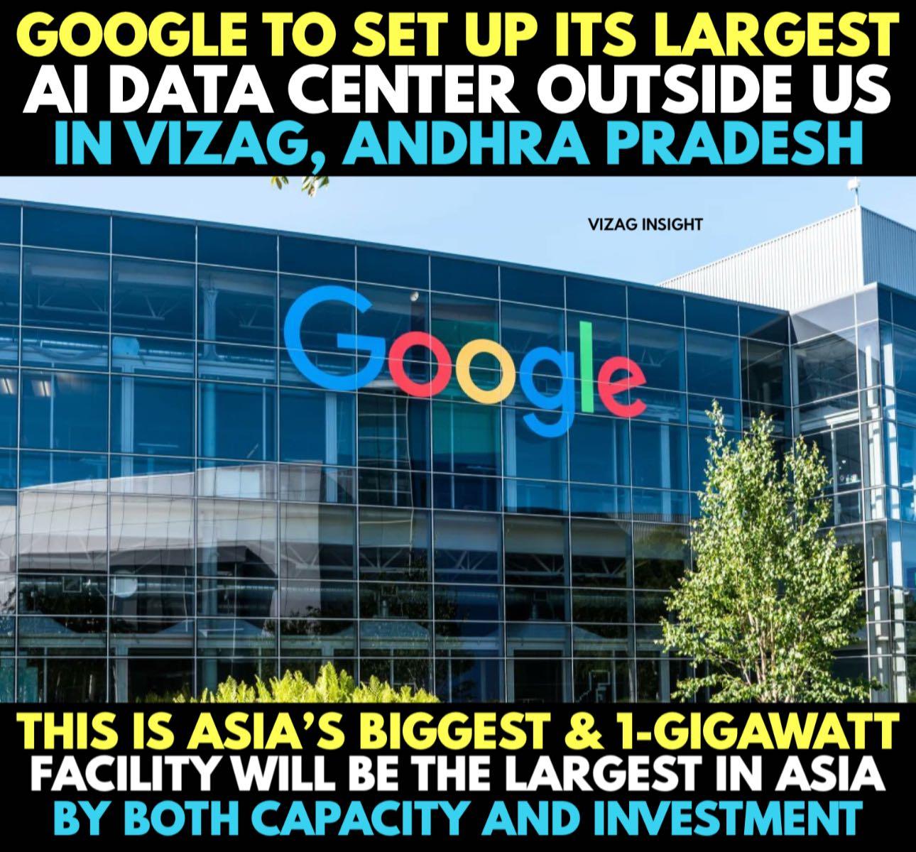 Google data center Tarluvada , Tarluvada IT Hub Google, Google data ...